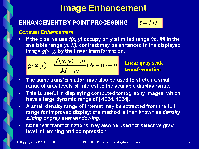Image Enhancement